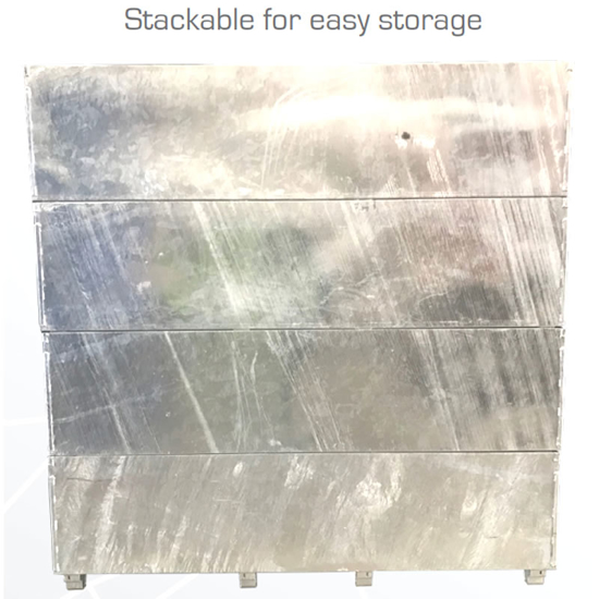 1000L Metal Bund : Metal Containment 1000L : Metal Pallet Bund 1000kg ...