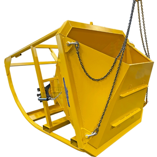 Laydown Concrete Kibble 2.0 cum - Manual Slide Valve | Waste Bins ...